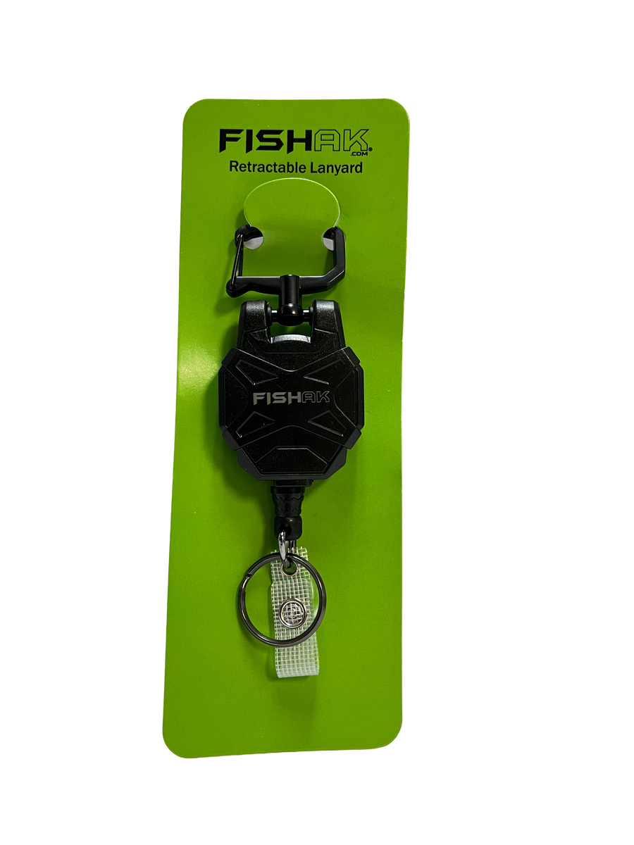 Fish AK Retractable Lanyard – Alaska Spiritwear, LLC - FishAK