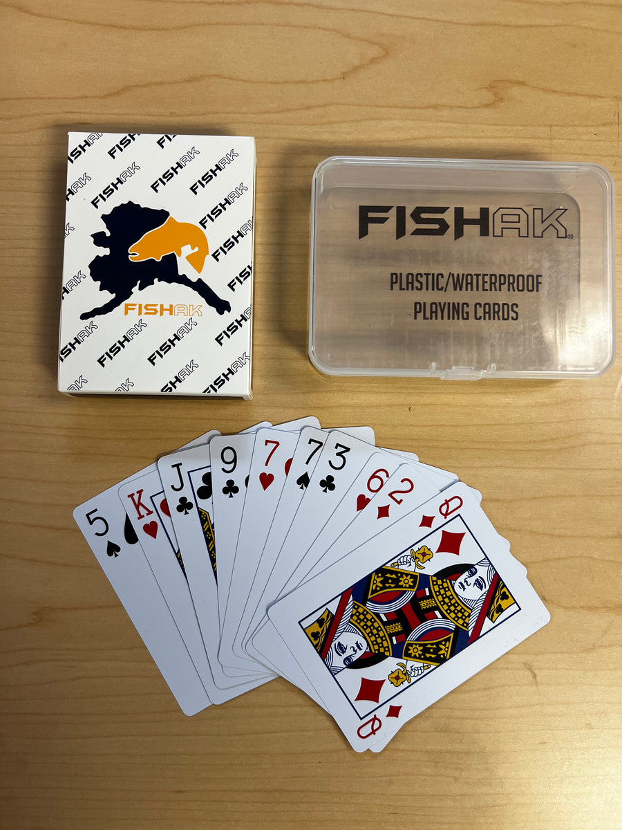FISH AK - Waterproof Playing Cards – Alaska Spiritwear, LLC - FishAK