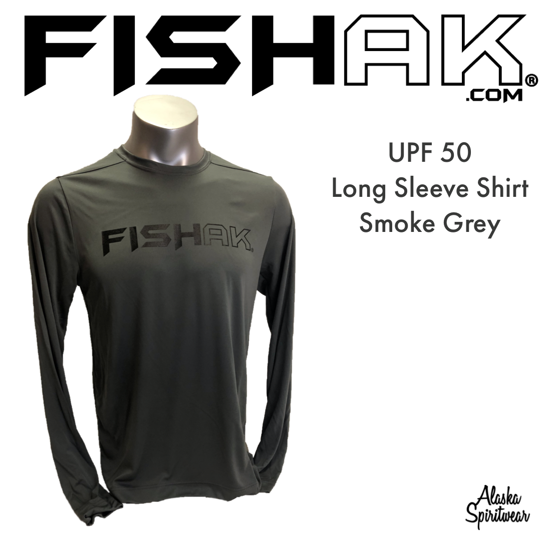 Fish AK - UPF 50 Performance Long Sleeve T-Shirt – Alaska Spiritwear ...